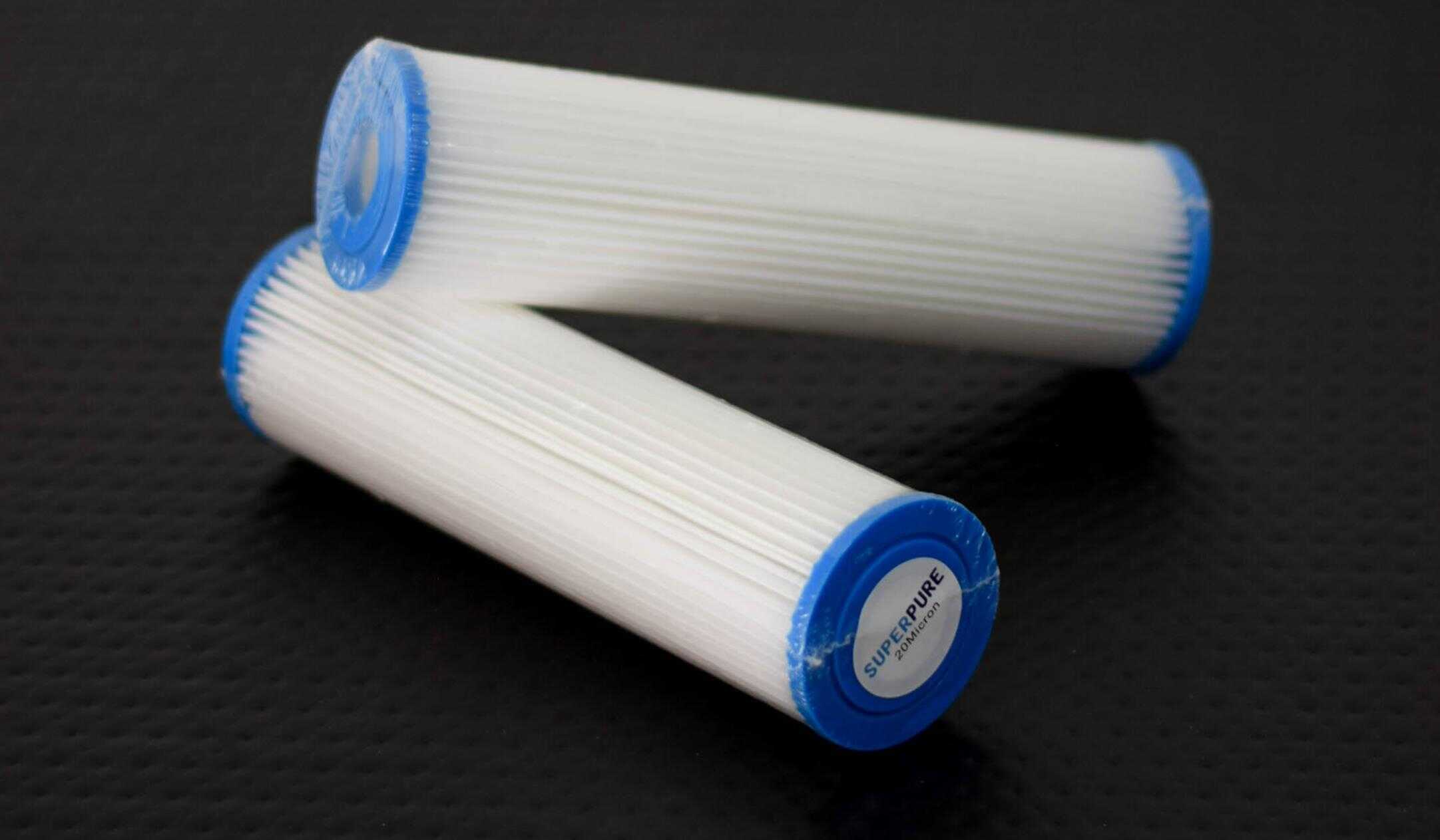 Cold Plunge Filter Cartridge | 50 Micron Pleated Filter